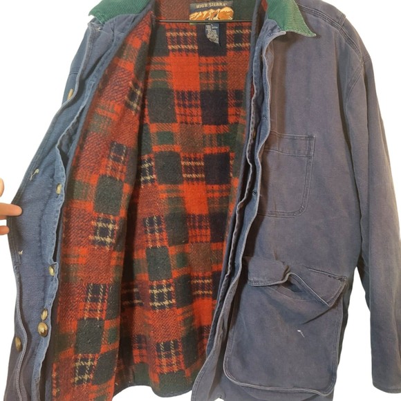 High Sierra | Jackets & Coats | Vintage High Sierra Mens Blue Jacket ...